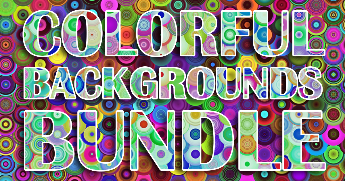Colorful Backgrounds Bundle Bundle · Creative Fabrica
