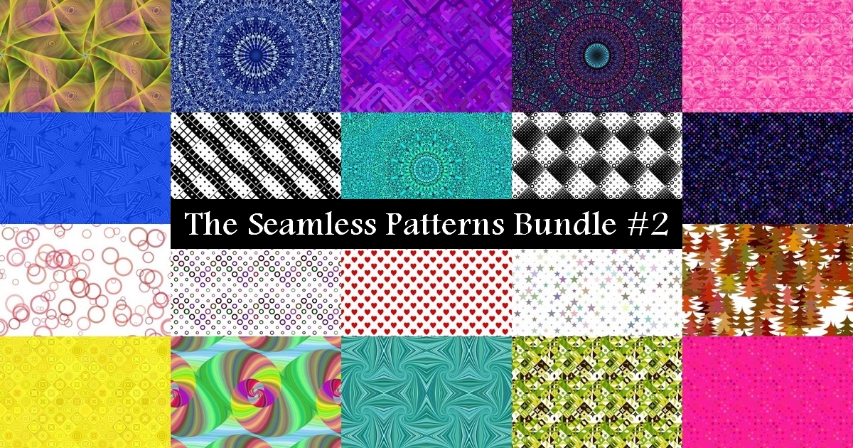 The Seamless Patterns Bundle Vol 2 Bundle · Creative Fabrica