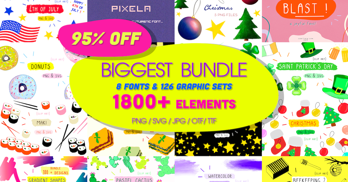 All Store Bundle Bundle · Creative Fabrica