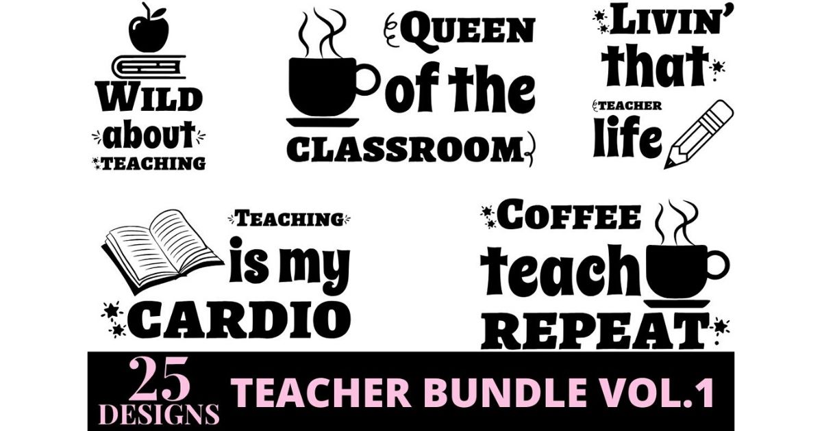 Teacher Quotes Bundle Vol. 1 Bundle · Creative Fabrica