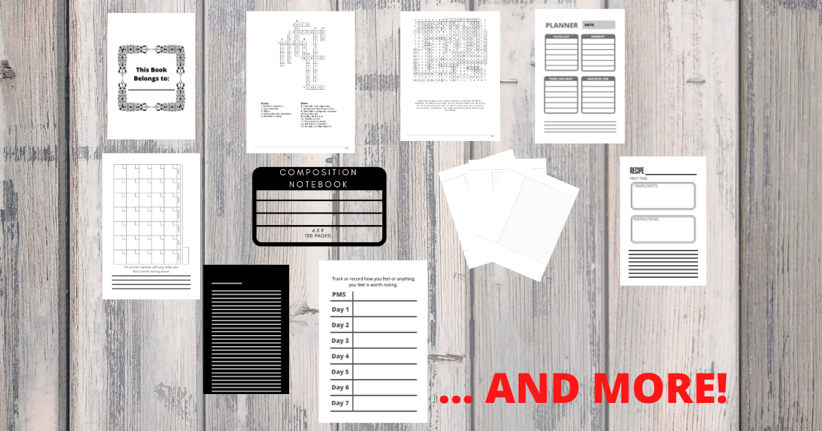 KDP Graphics Starter Pack Bundle · Creative Fabrica