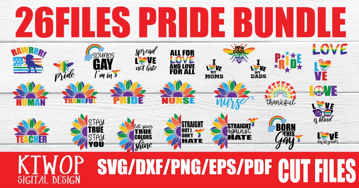 Pride LGBTQ Bundle Bundle · Creative Fabrica