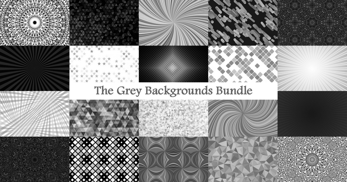 The Grey Backgrounds Bundle Bundle · Creative Fabrica