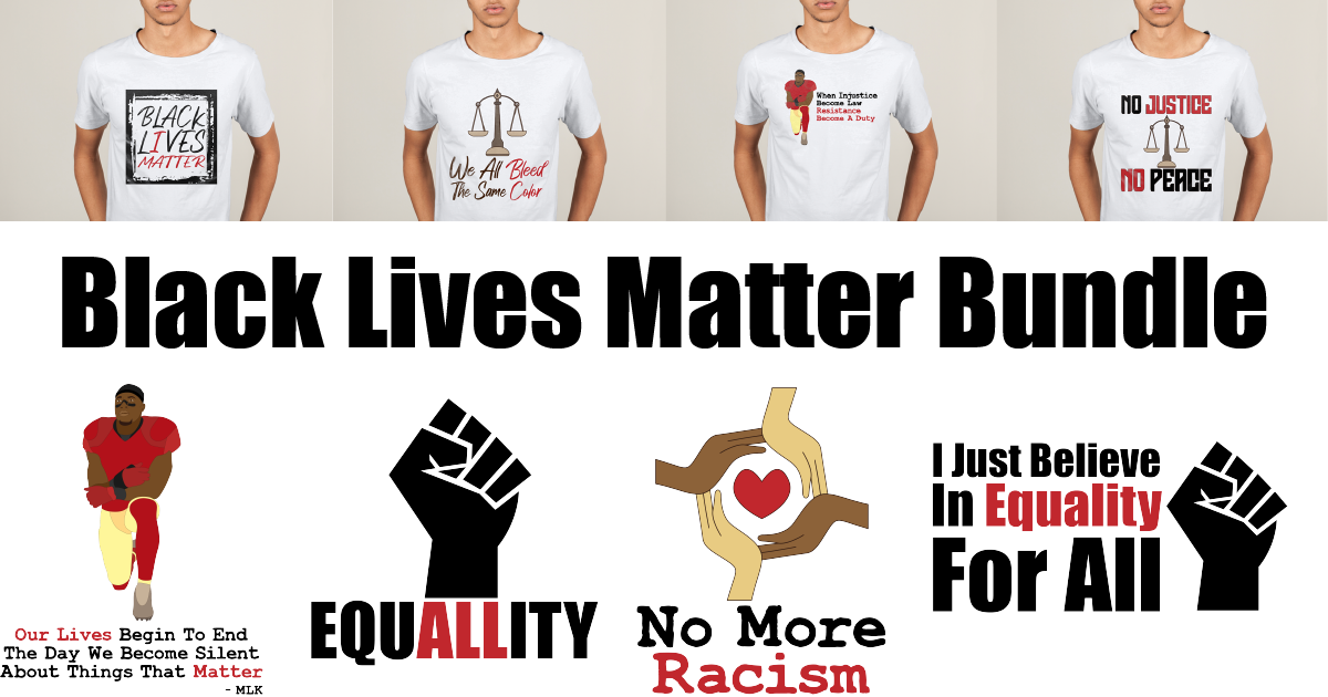 Black Lives Matter Bundle Bundle · Creative Fabrica