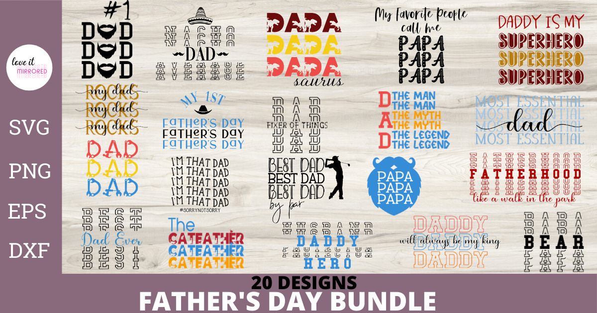 Father's Day Bundle Bundle · Creative Fabrica