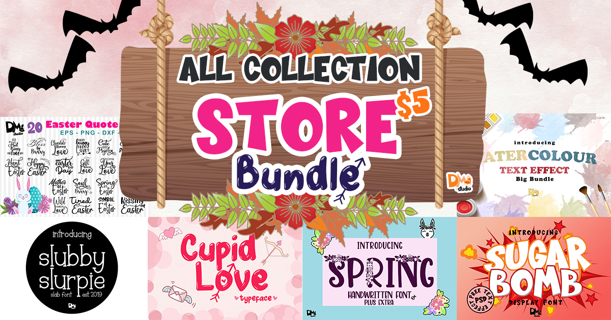 All Collection Store Bundle Bundle · Creative Fabrica
