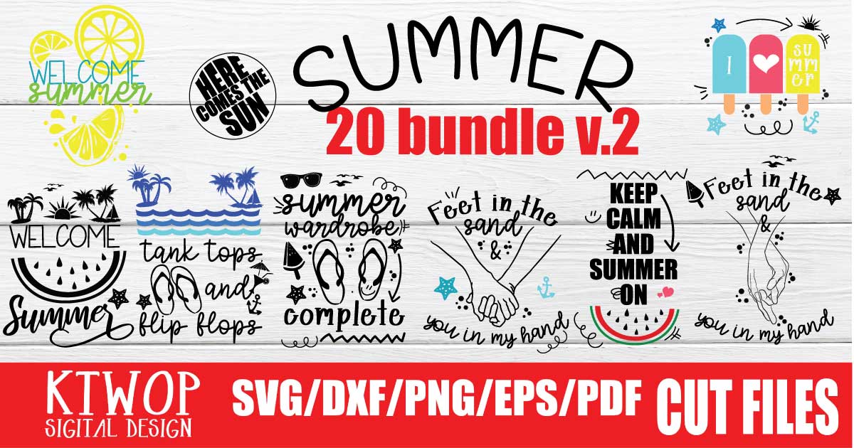 Summer Love Home Crafts Bundle Vol. 2 Bundle · Creative Fabrica