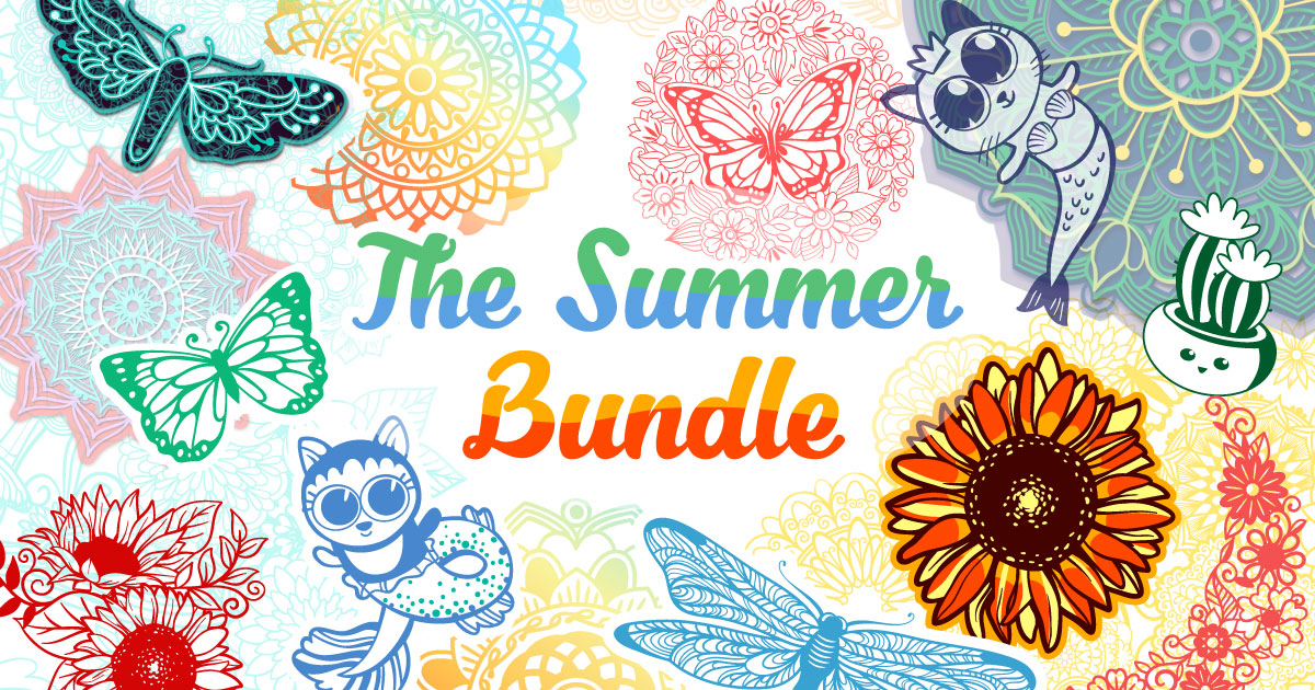 The Summer Bundle Bundle · Creative Fabrica