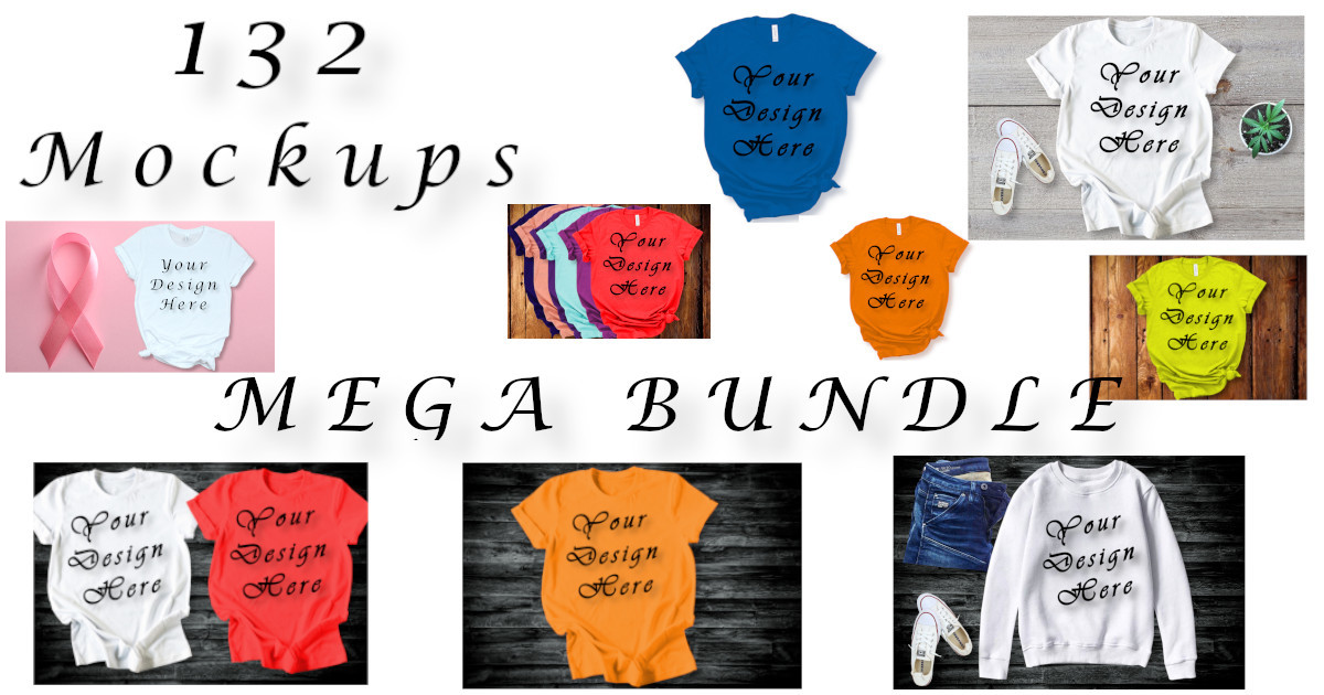 Mega Bundle Mockup Bundle · Creative Fabrica