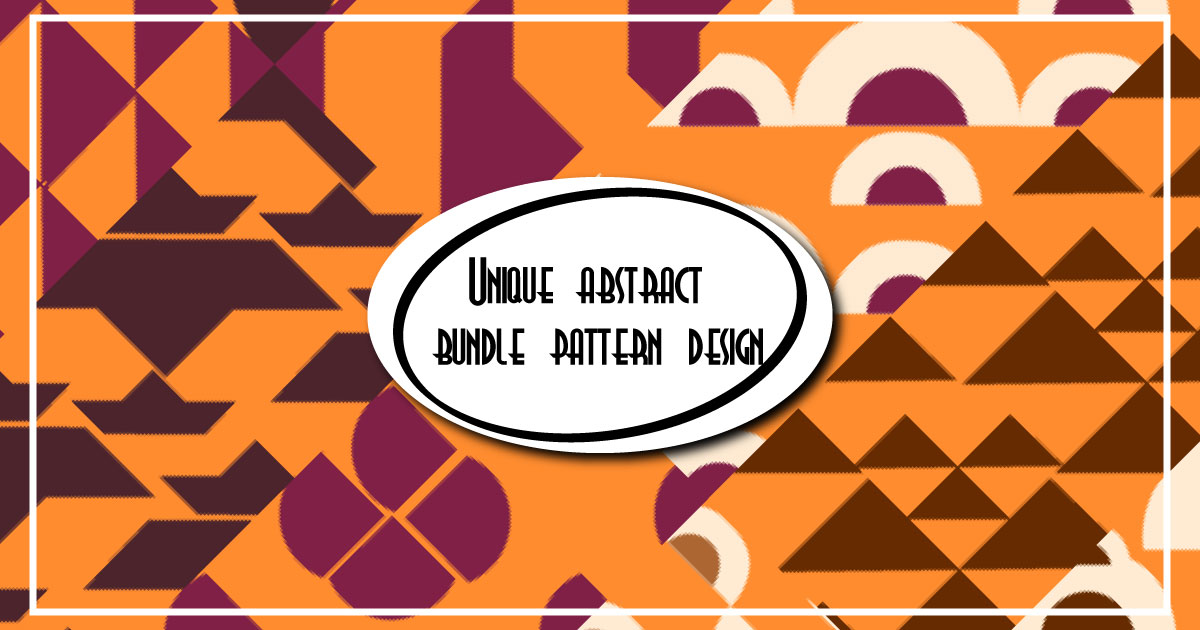 Abstract Pattern Design Bundle Bundle · Creative Fabrica