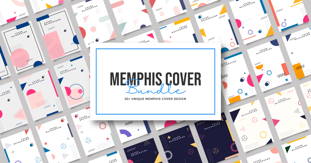 Special Memphis Cover Bundle Bundle · Creative Fabrica