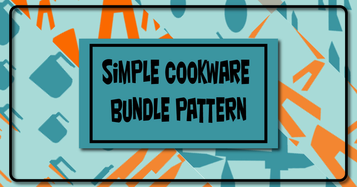 Cookware Pattern Bundle Bundle · Creative Fabrica