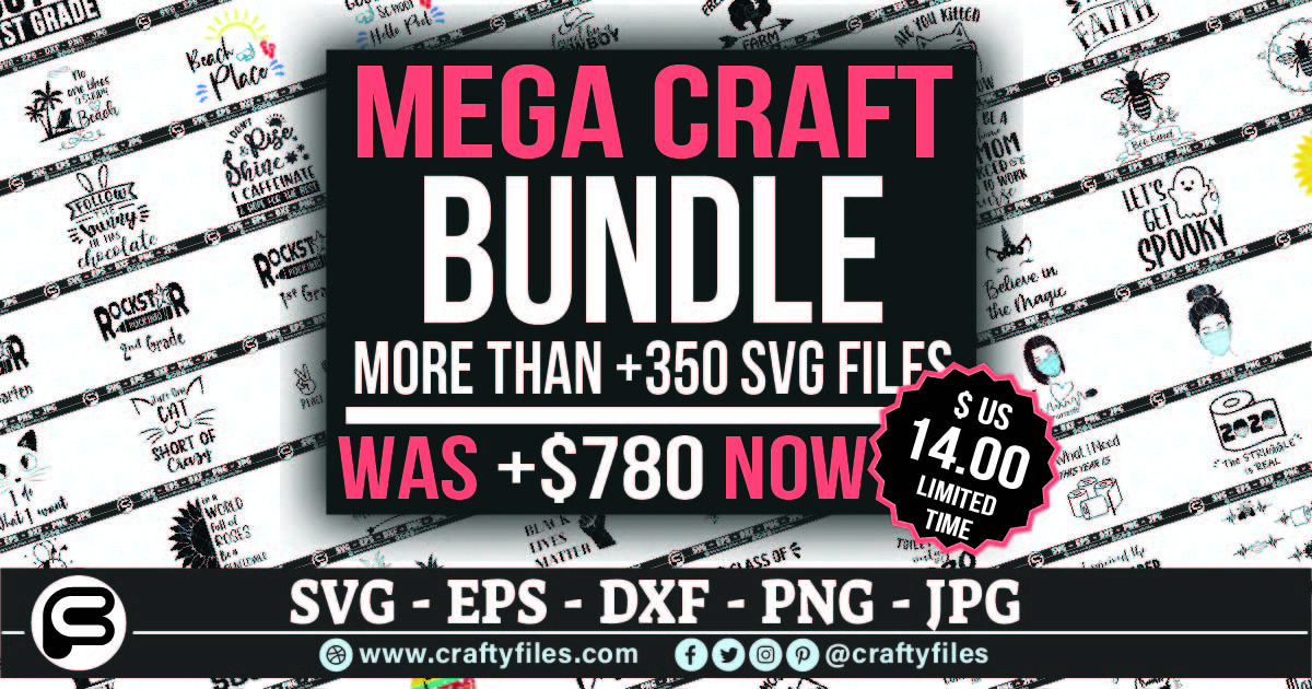 The Mega Craft Bundle Bundle · Creative Fabrica