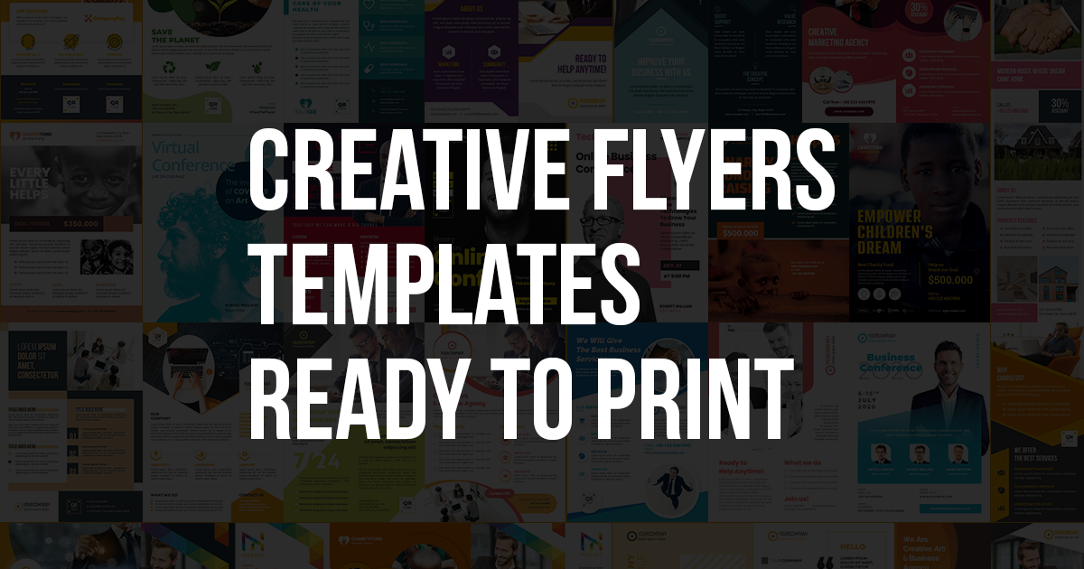 Creative Flyers Templates Bundle Bundle · Creative Fabrica