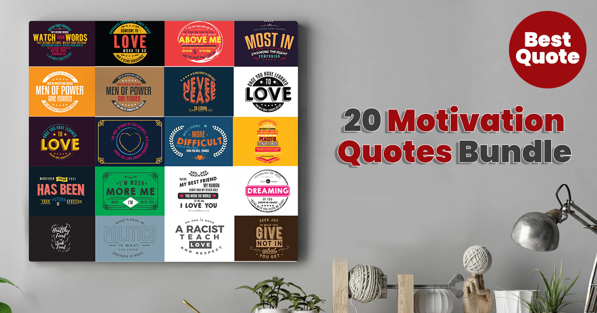 Motivation Quotes Bundle Bundle · Creative Fabrica