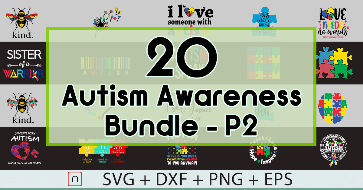 Autism Awareness SVG Bundle Bundle · Creative Fabrica