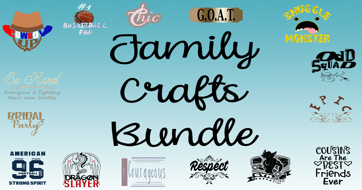 Family Crafts Bundle Bundle · Creative Fabrica