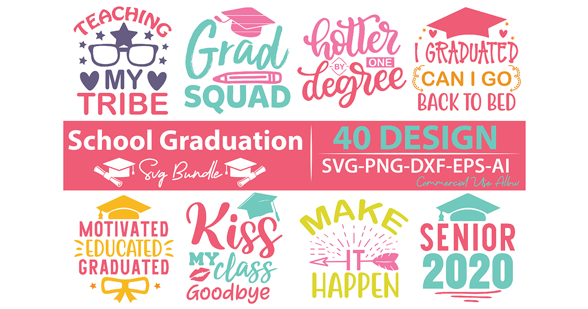 School Graduation Bundle Bundle · Creative Fabrica