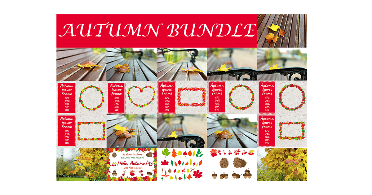 Autumn Bundle Bundle · Creative Fabrica