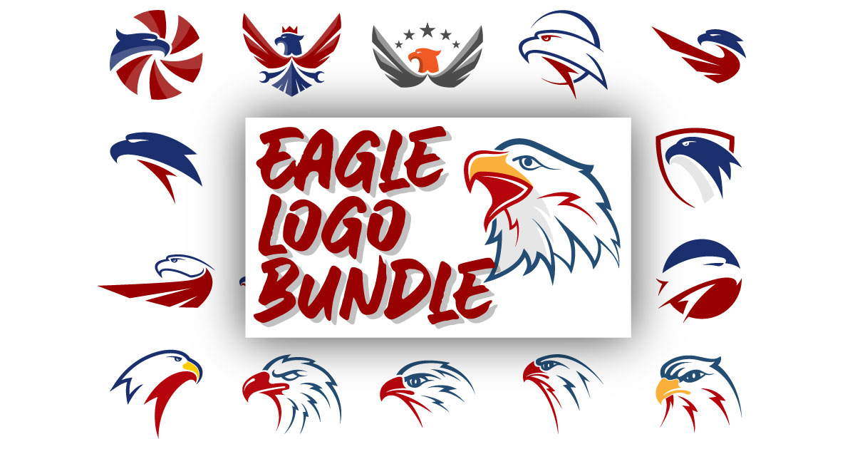 Eagle Logo Bundle Bundle · Creative Fabrica