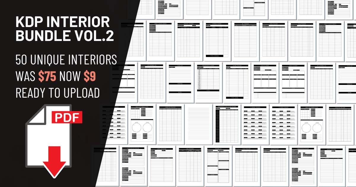 KDP Interior Bundle Vol. 2 Bundle · Creative Fabrica