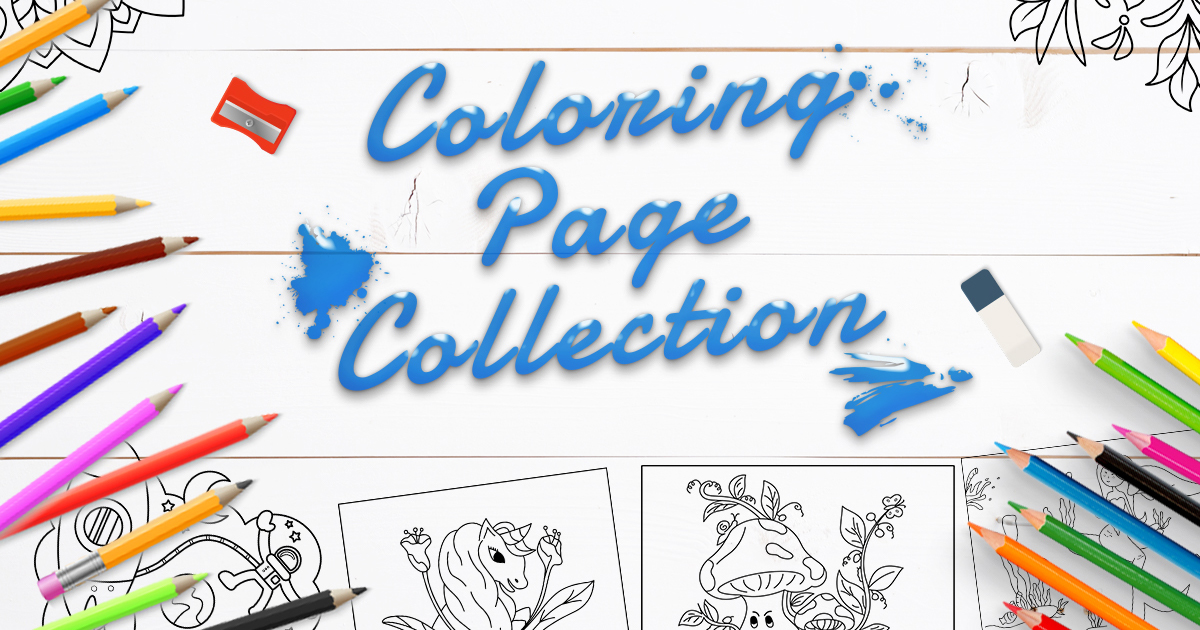 Coloring Pages Bundle Bundle · Creative Fabrica