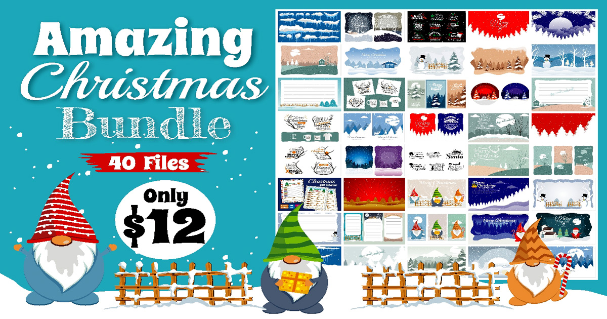 Amazing Christmas Bundle Bundle · Creative Fabrica