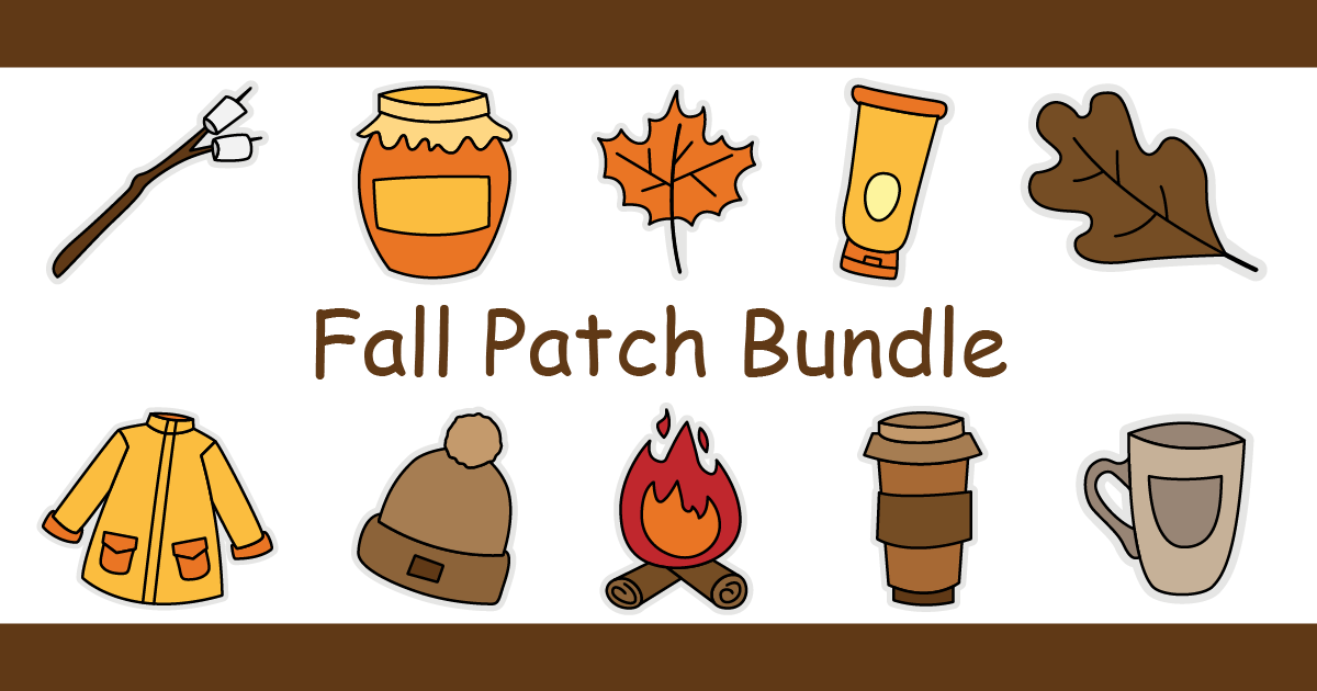 Fall Patch Bundle Bundle · Creative Fabrica