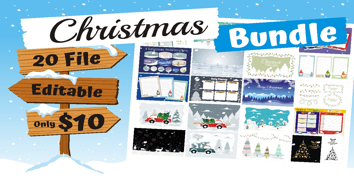 Amazing Christmas Bundle Bundle · Creative Fabrica