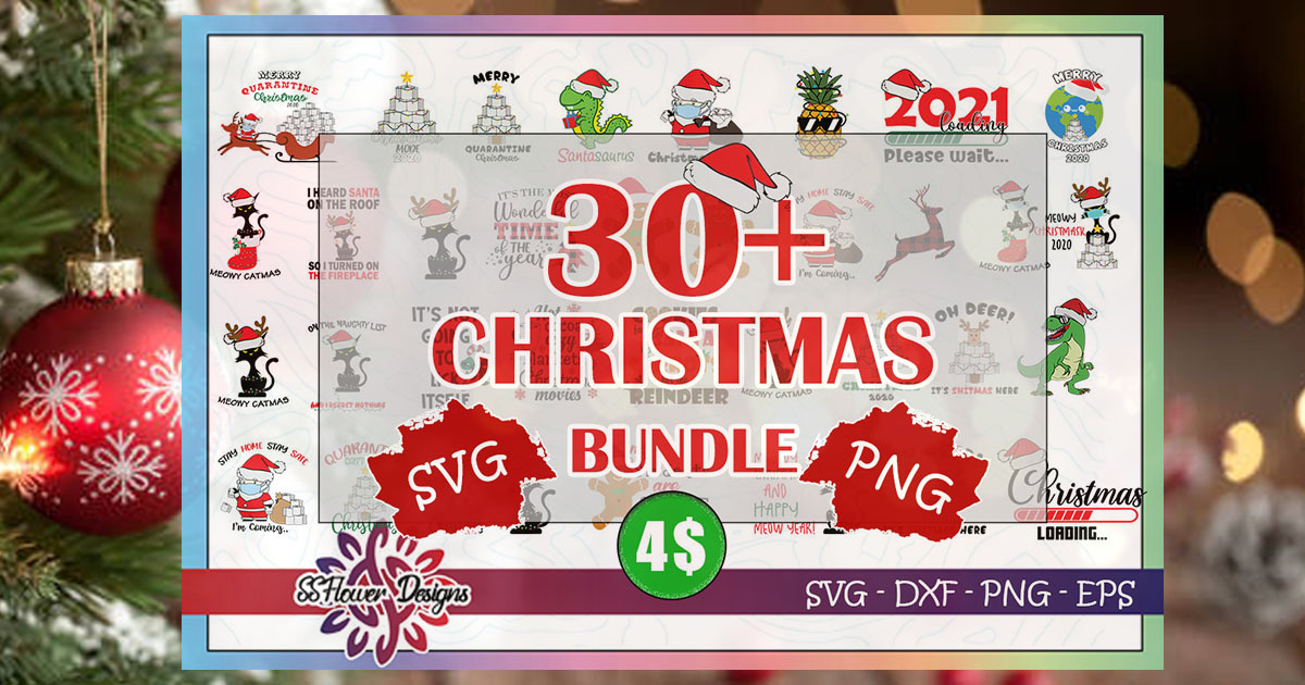 Merry Christmas SVG Bundle Bundle · Creative Fabrica