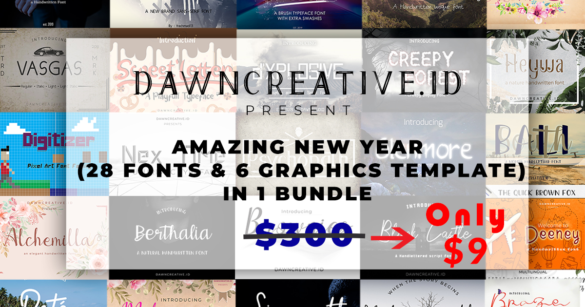 Amazing New Year Bundle Bundle · Creative Fabrica