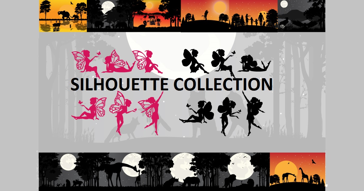 Silhouette Collection Bundle · Creative Fabrica