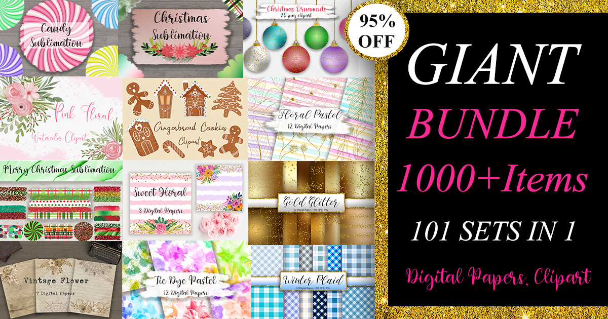 Giant Graphics Bundle Bundle · Creative Fabrica