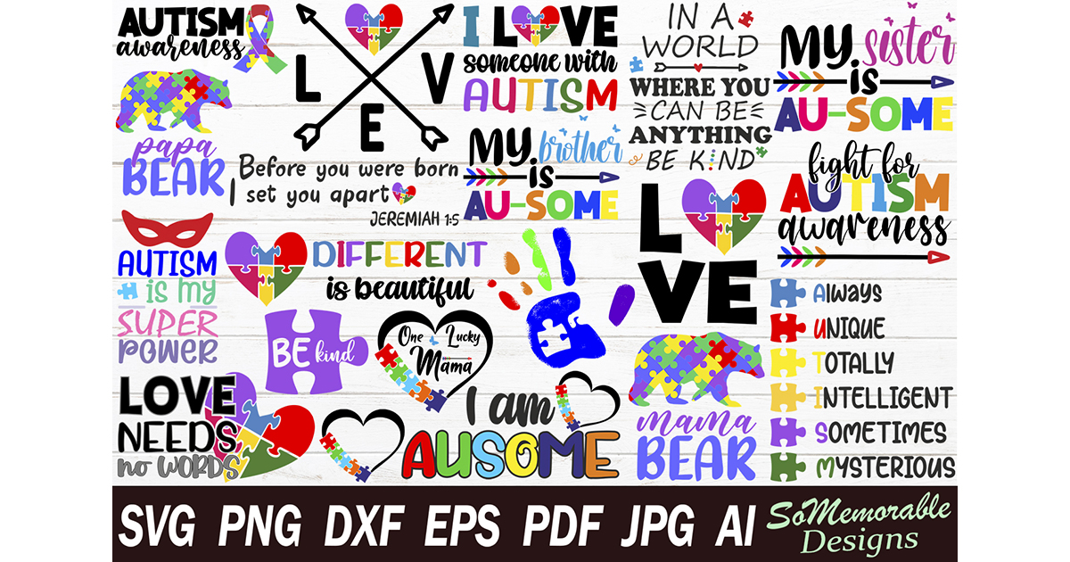Autism Bundle Bundle · Creative Fabrica