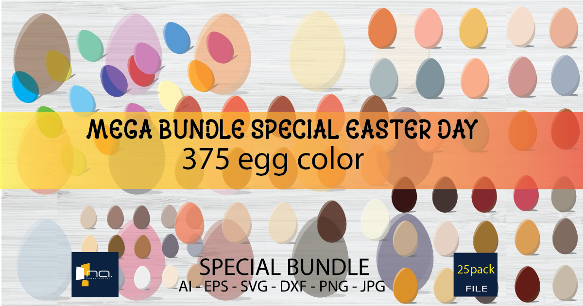Mega Special Easter Egg Bundle Bundle · Creative Fabrica