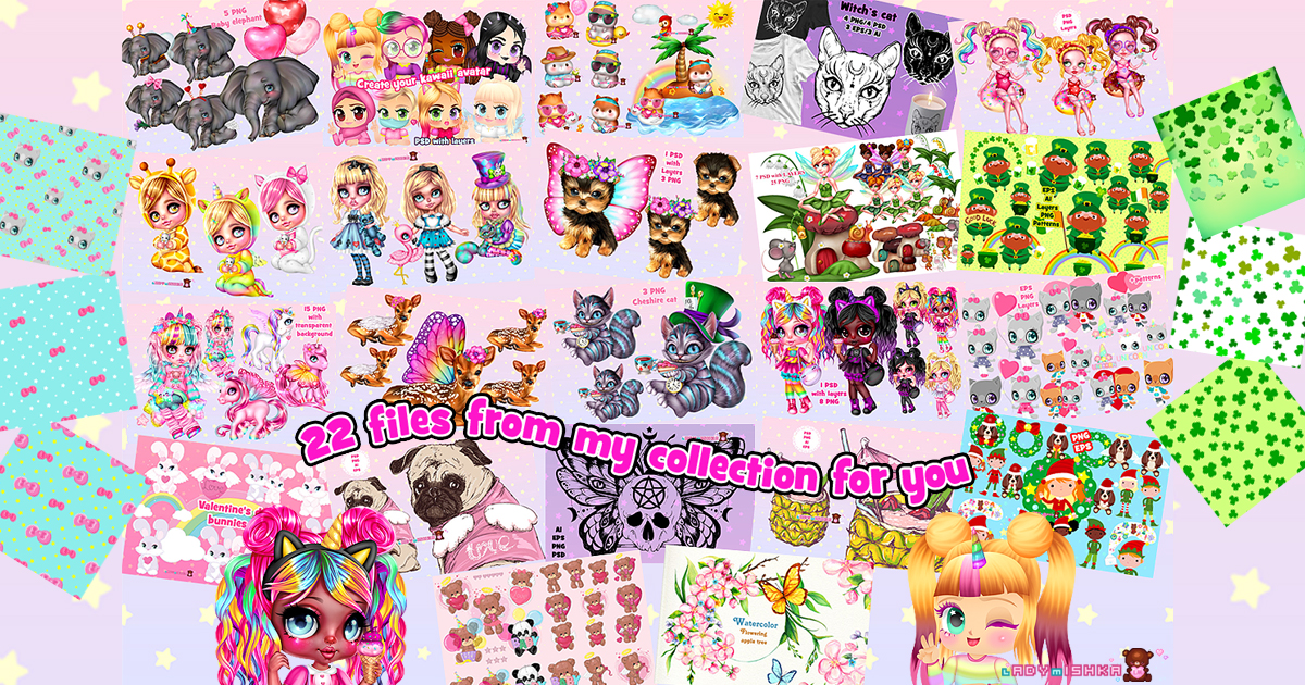 Super Cute Valentine's Bundle Bundle · Creative Fabrica