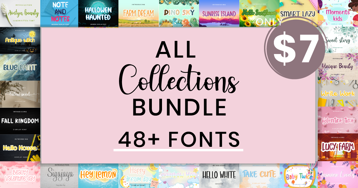All Collections Bundle Bundle · Creative Fabrica