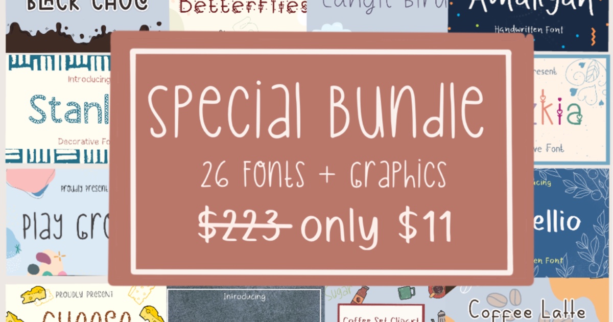Special Bundle Bundle · Creative Fabrica