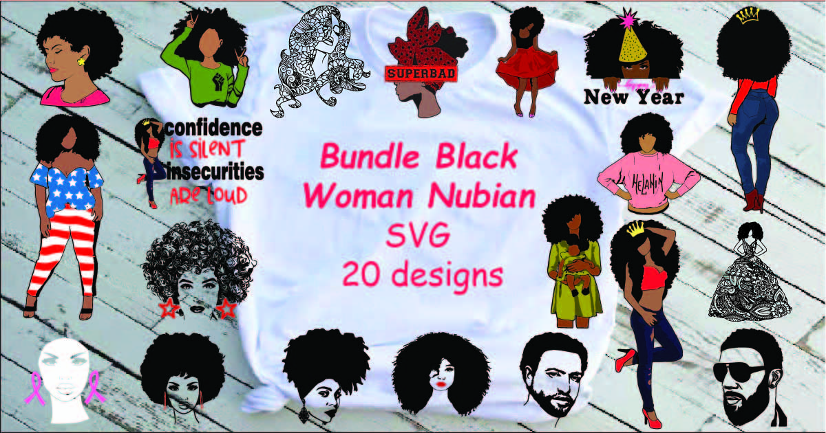 Black Woman Bundle Bundle · Creative Fabrica
