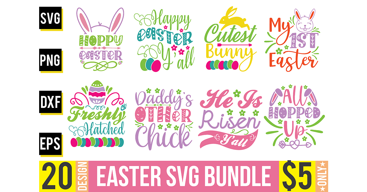 Easter SVG Bundle Bundle · Creative Fabrica
