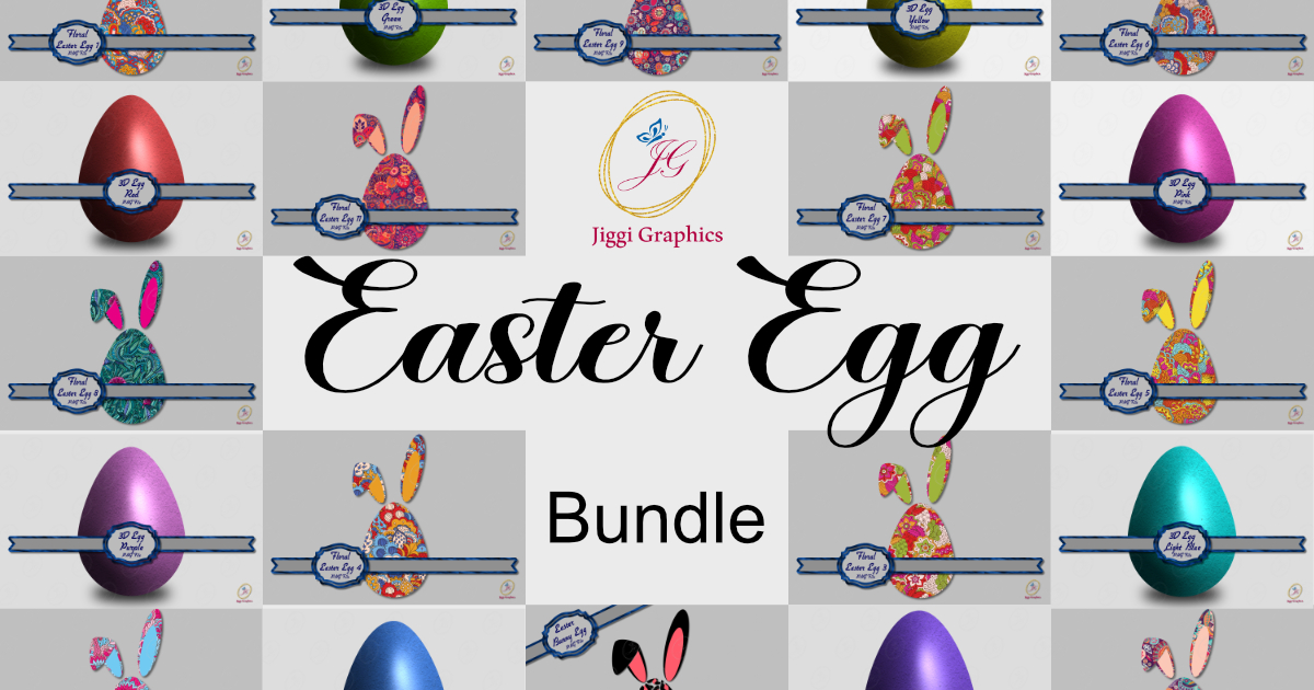 Easter Egg Bundle Bundle · Creative Fabrica
