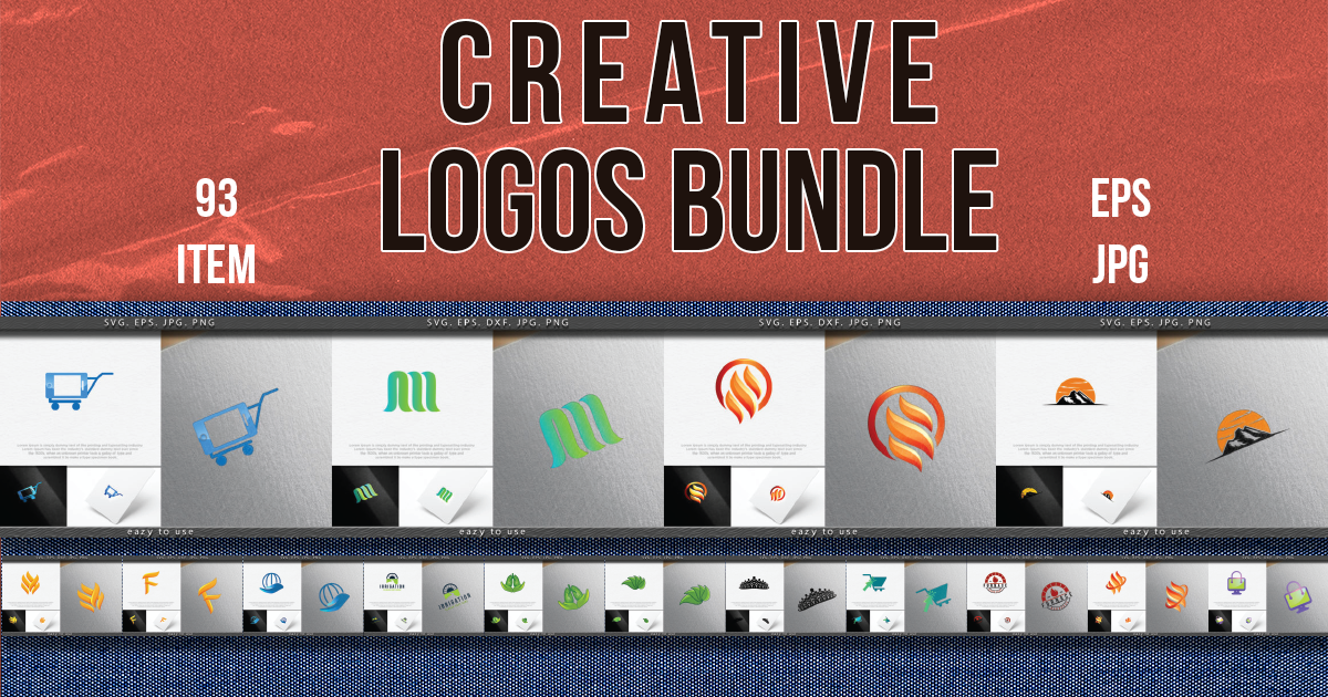 Creative Logos Bundle Bundle · Creative Fabrica