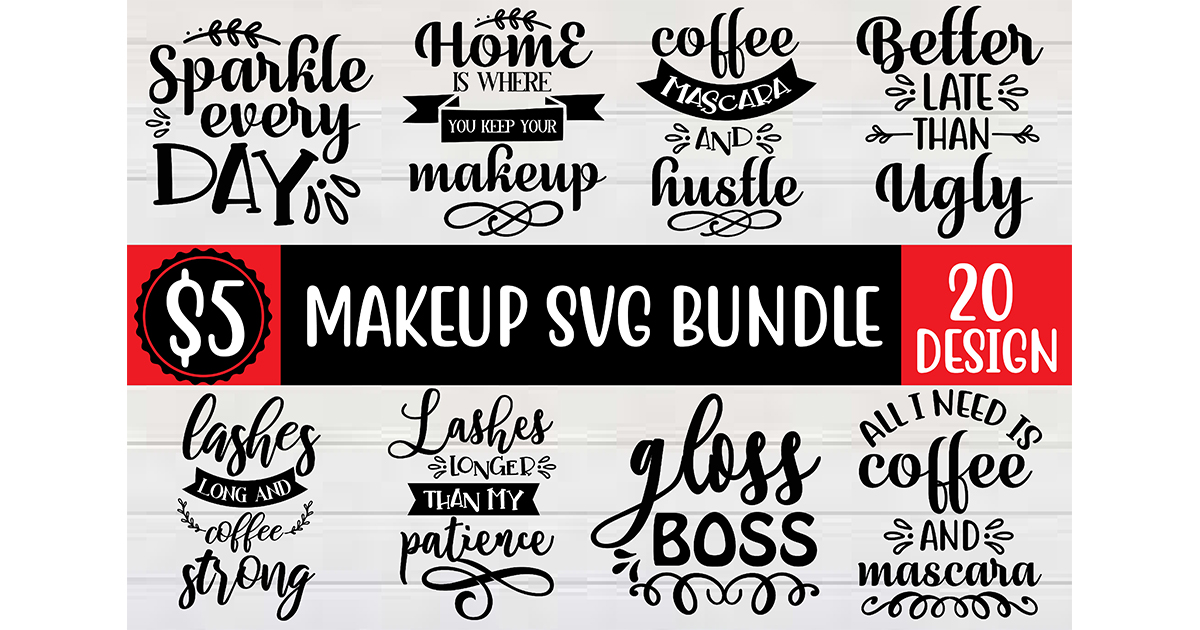 Makeup SVG Bundle Bundle · Creative Fabrica