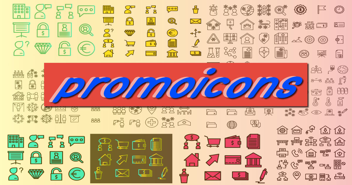 Promo-icons Bundle Bundle · Creative Fabrica