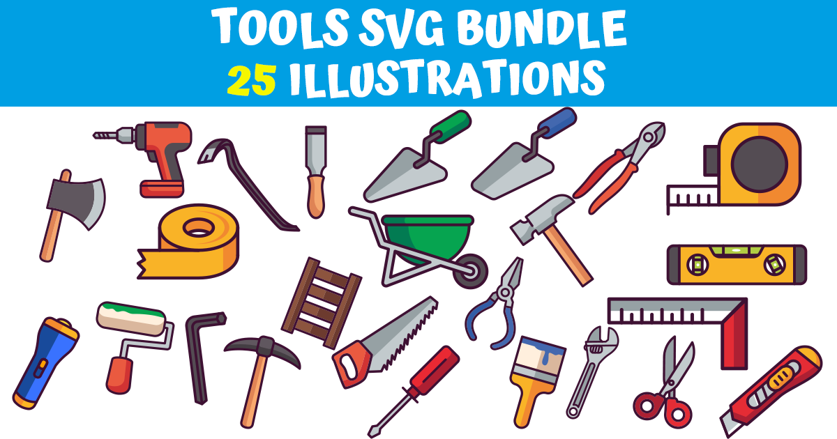 Tools SVG Bundle Bundle · Creative Fabrica