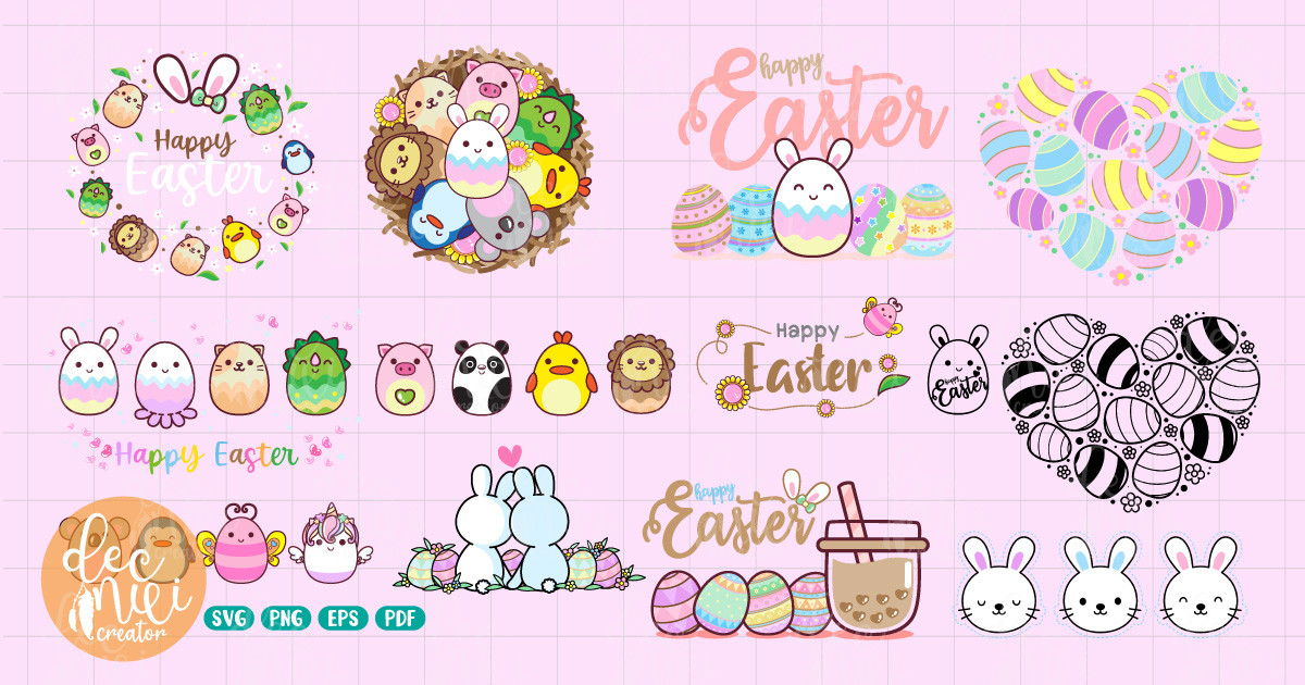 Easter Clipart Bundle Bundle · Creative Fabrica