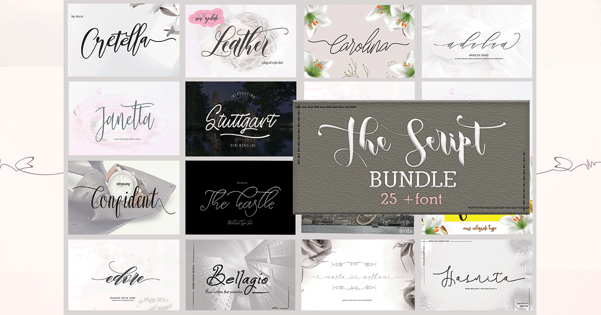 The Script Bundle Bundle · Creative Fabrica