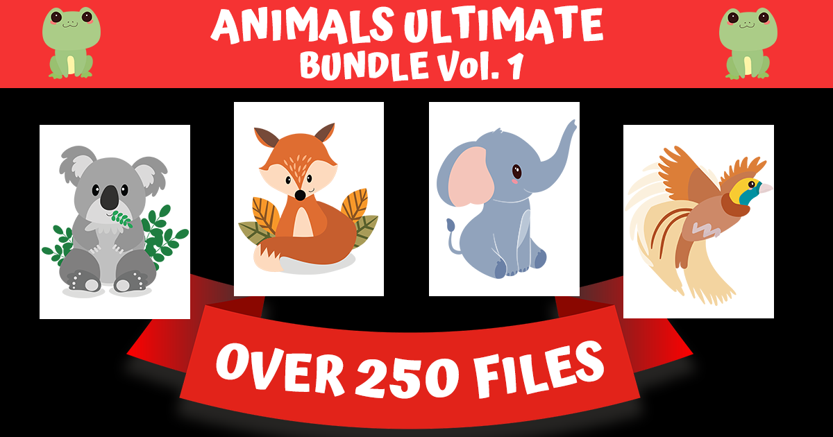 Animals Ultimate Bundle Vol. 1 Bundle · Creative Fabrica