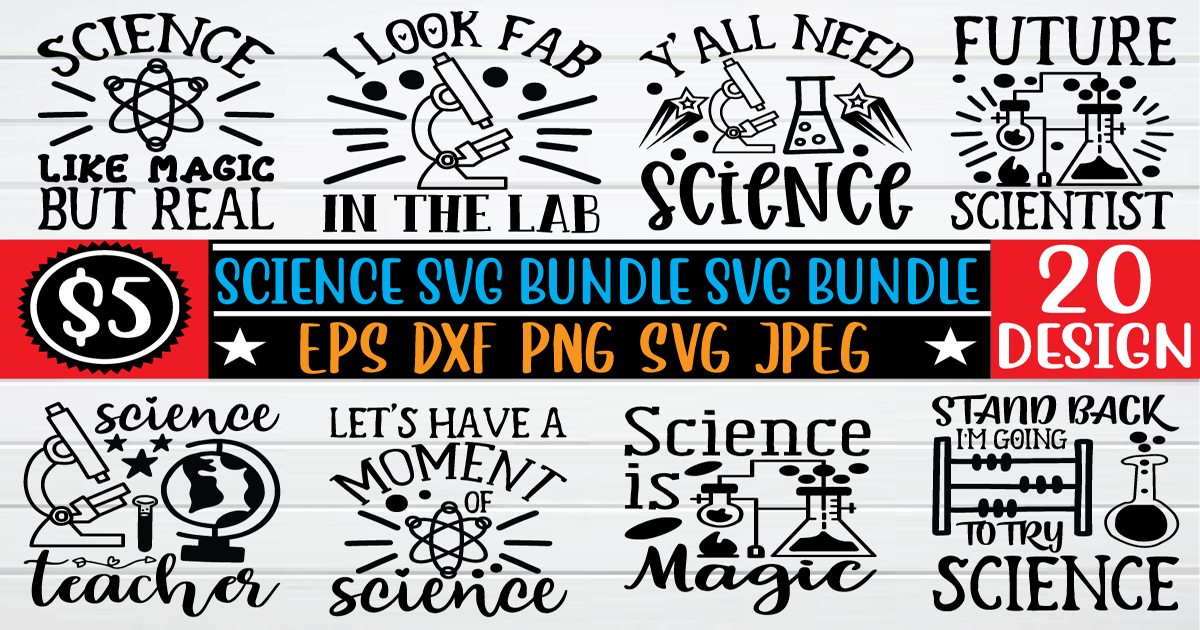 Science SVG Bundle Bundle · Creative Fabrica