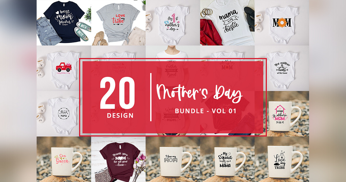 Mother's Day Bundle Bundle · Creative Fabrica